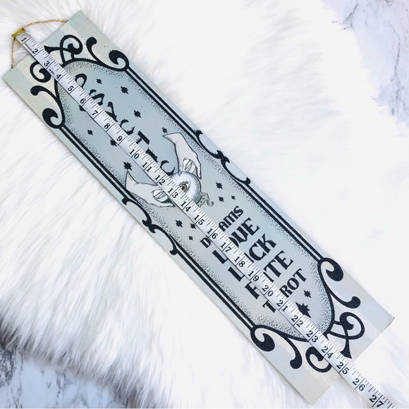 Accents | Psychic Crystal Ball Wooden Sign | Poshmark
